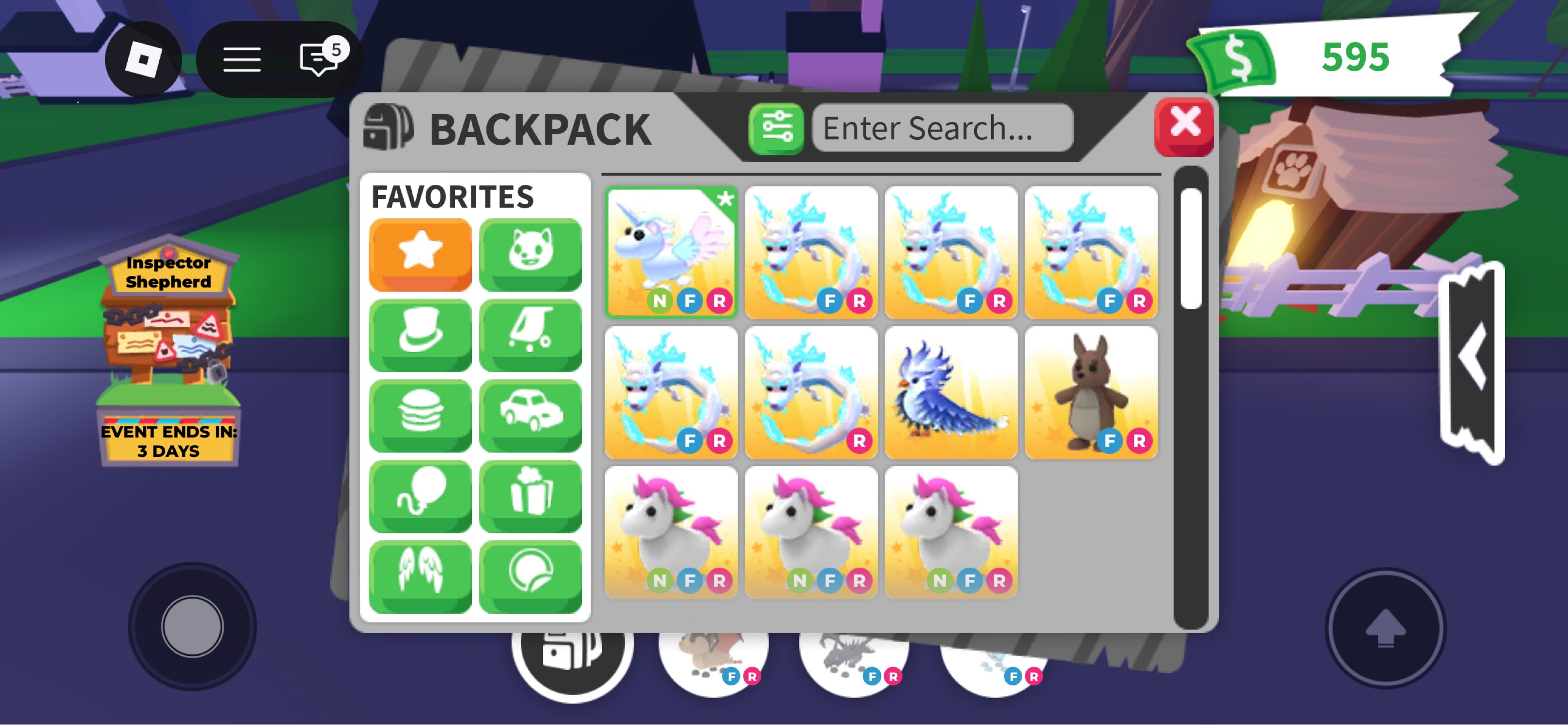 Adopt Me Pets - Neon, Fly Ride, Video Gaming, Gaming Accessories, In ...