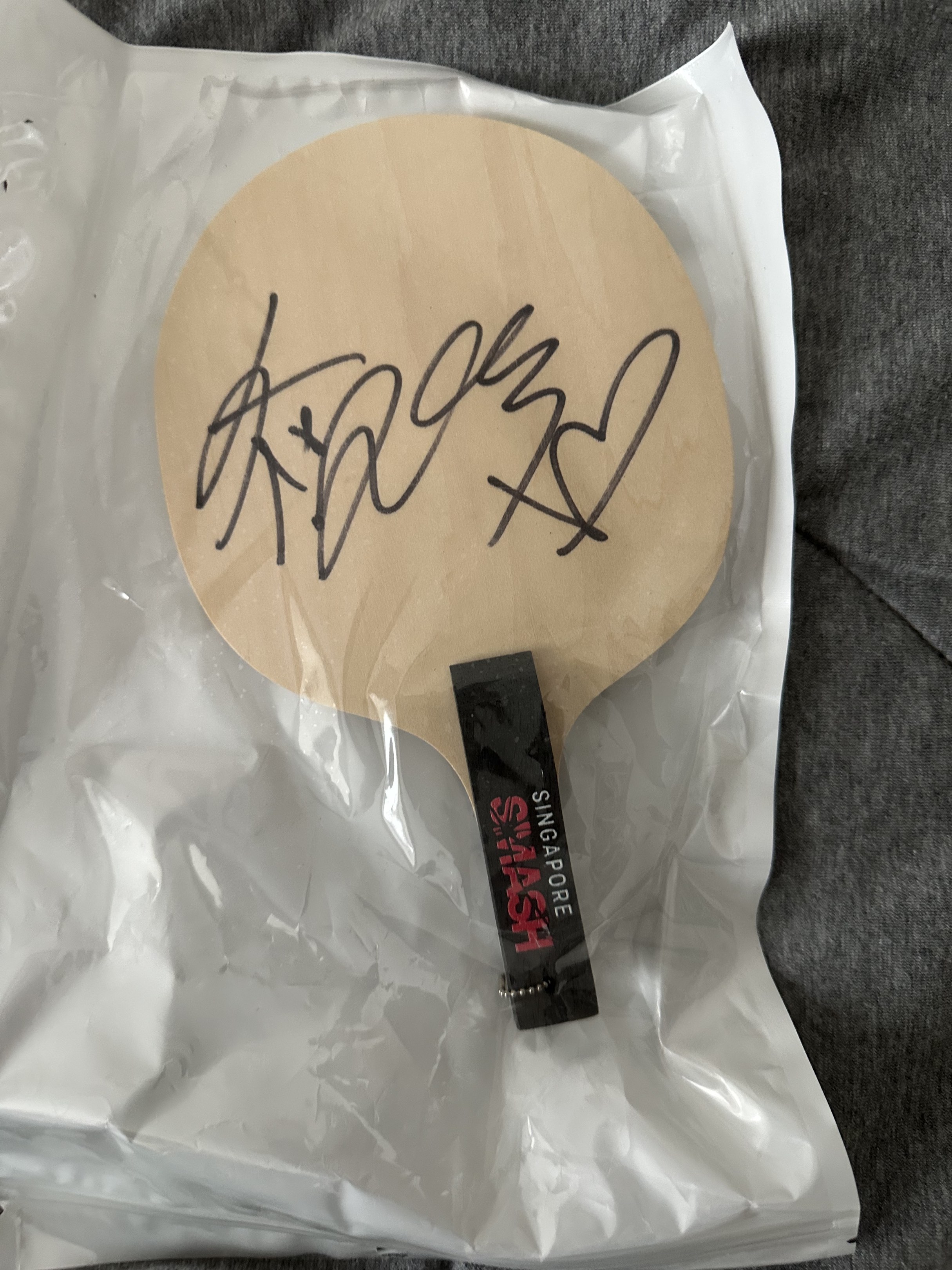 Ai Fukuhara signed wooden paddle, Everything Else on Carousell