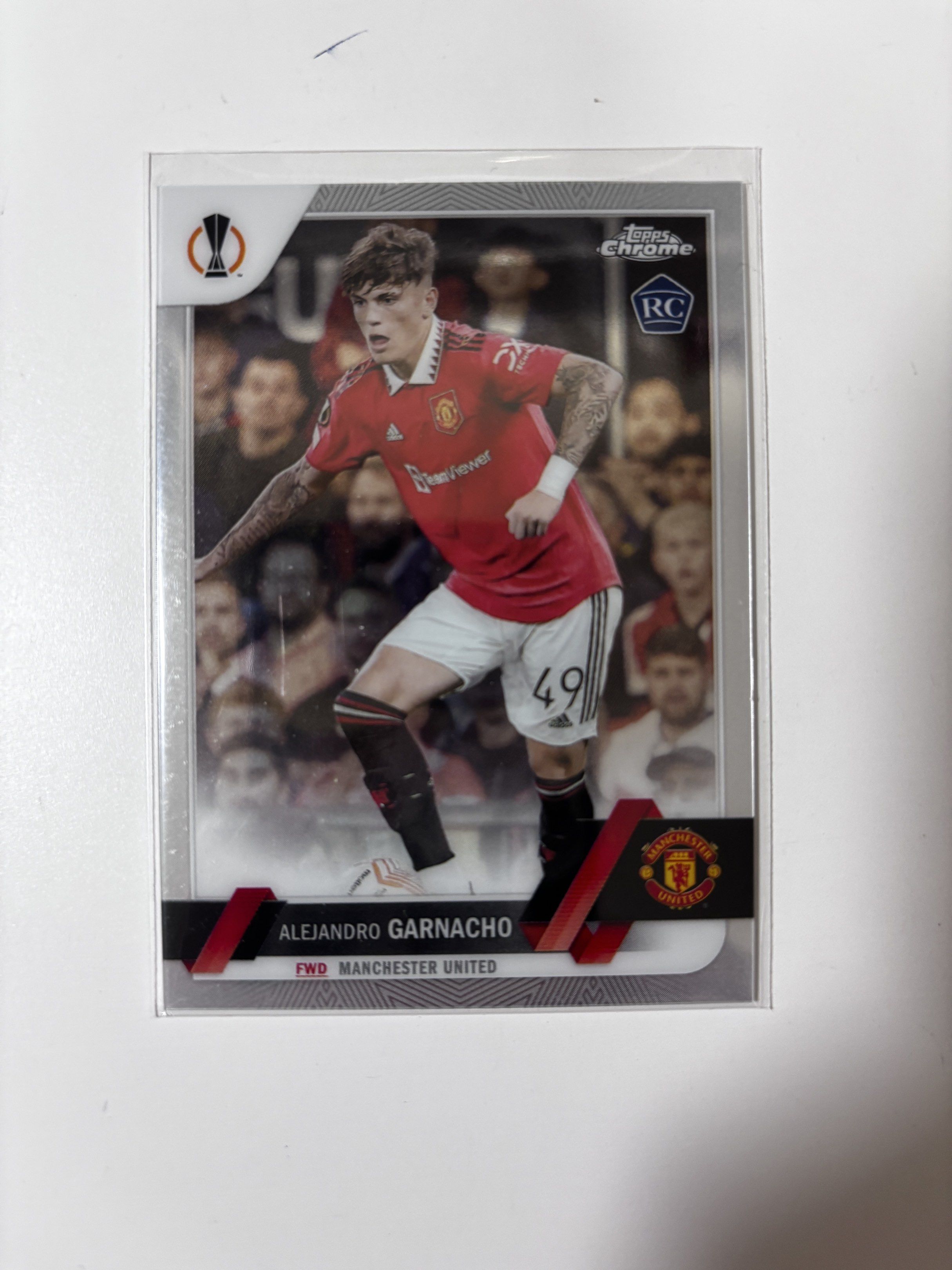 Alejandro Garnacho rookie chrome, Hobbies & Toys, Toys & Games on Carousell