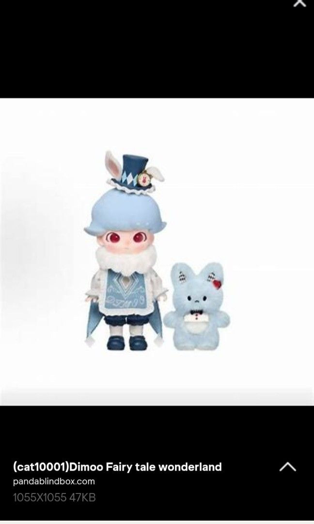 Alice in Wonderland White Rabbit Figurine, Hobbies & Toys, Toys & Games ...