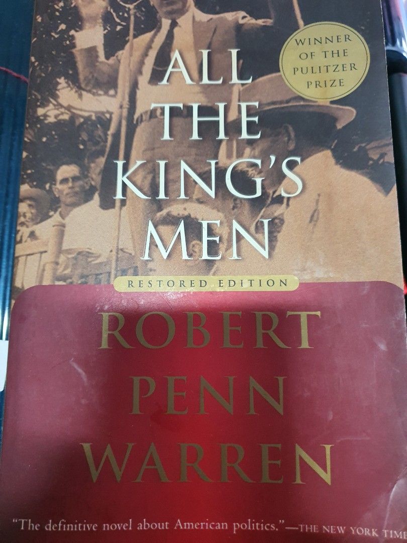 All the King's Men by Robert Penn Warren, Hobbies & Toys, Books ...