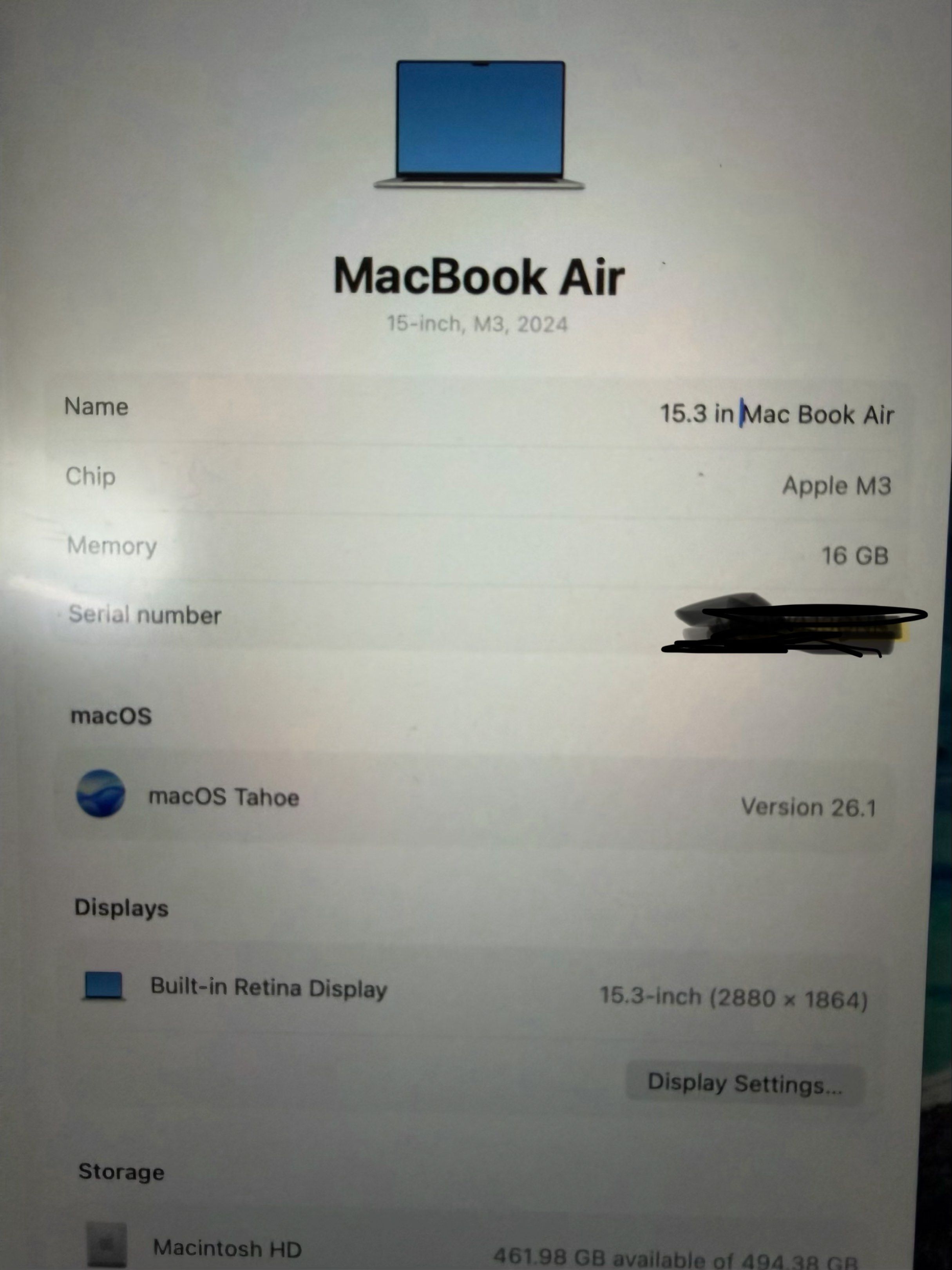 Apple MacBook Air 15-inch M3 (2024), Computers & Tech, Laptops ...