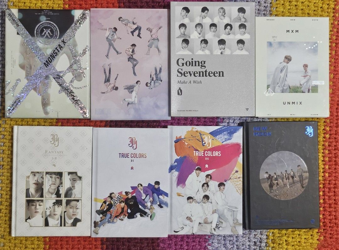 Assorted K-Pop Albums, Hobbies & Toys, Memorabilia & Collectibles, K ...