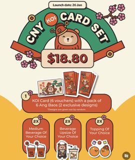 Authentic Koi Macchi soft toy plus plushie Chinese new year cny lunar ...