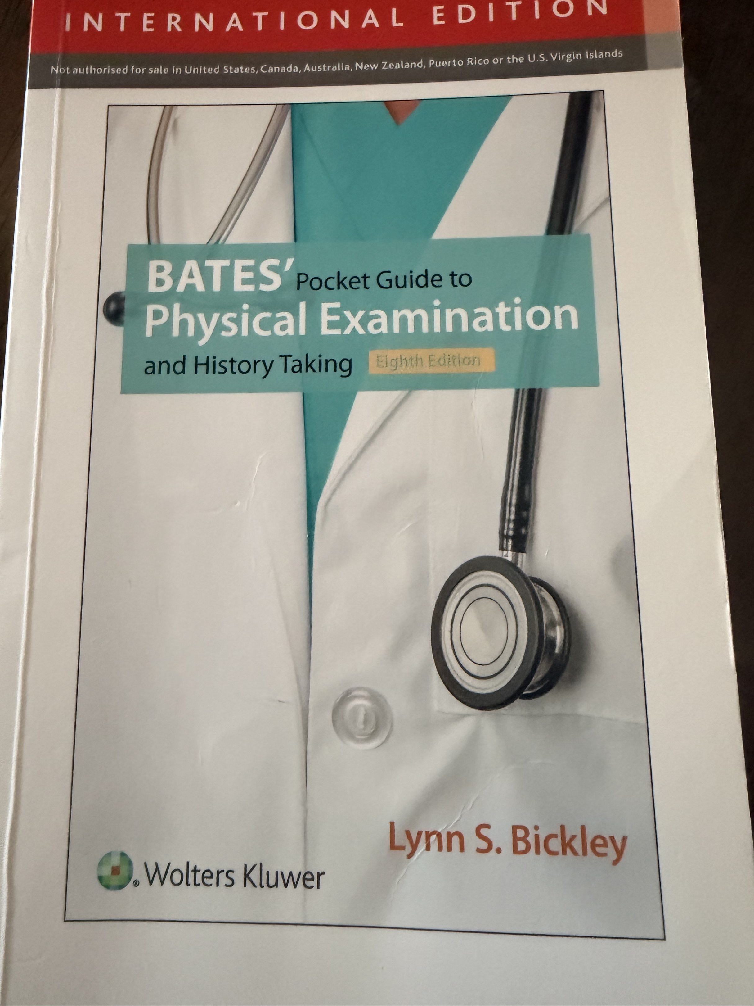 Bates' Pocket Guide to Physical Examination 8th Edition, Hobbies & Toys ...