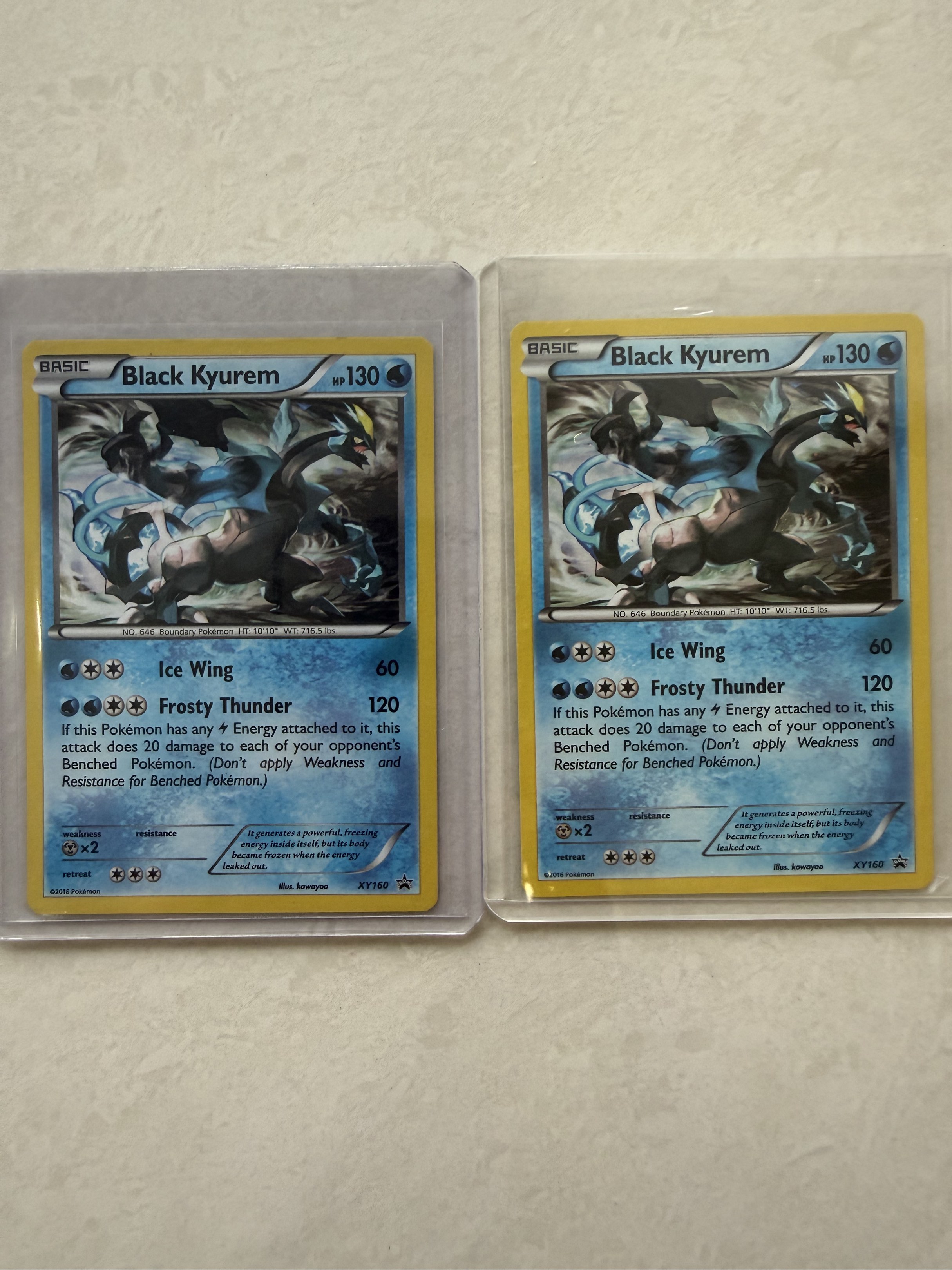 Black Kyurem XY160 Pokemon Card, Hobbies & Toys, Toys & Games on Carousell