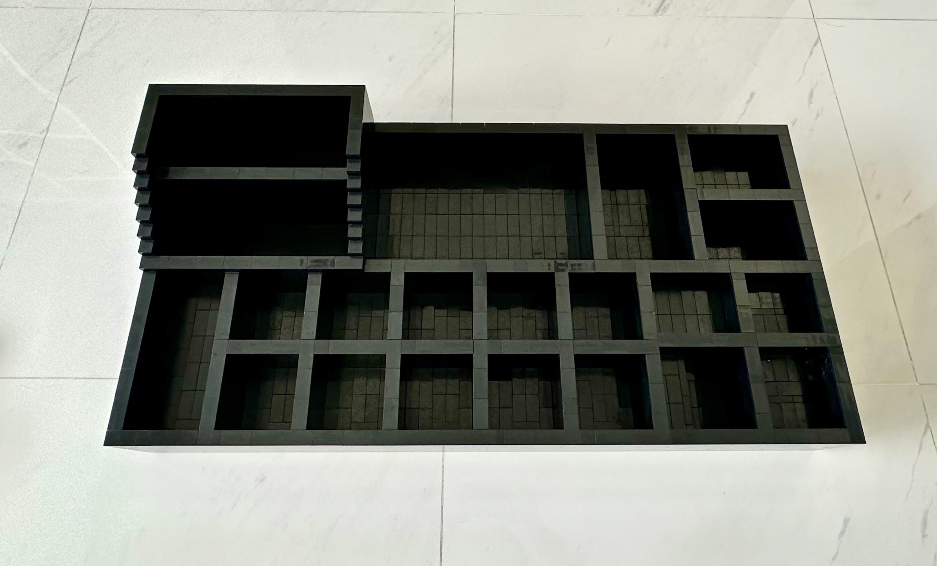 Black Lego Desk Organizer with Multiple Compartments, Hobbies & Toys ...