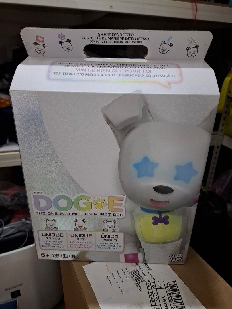 Brand new Mintid Wowwee Dog-E smart robot dog, Hobbies & Toys, Toys ...