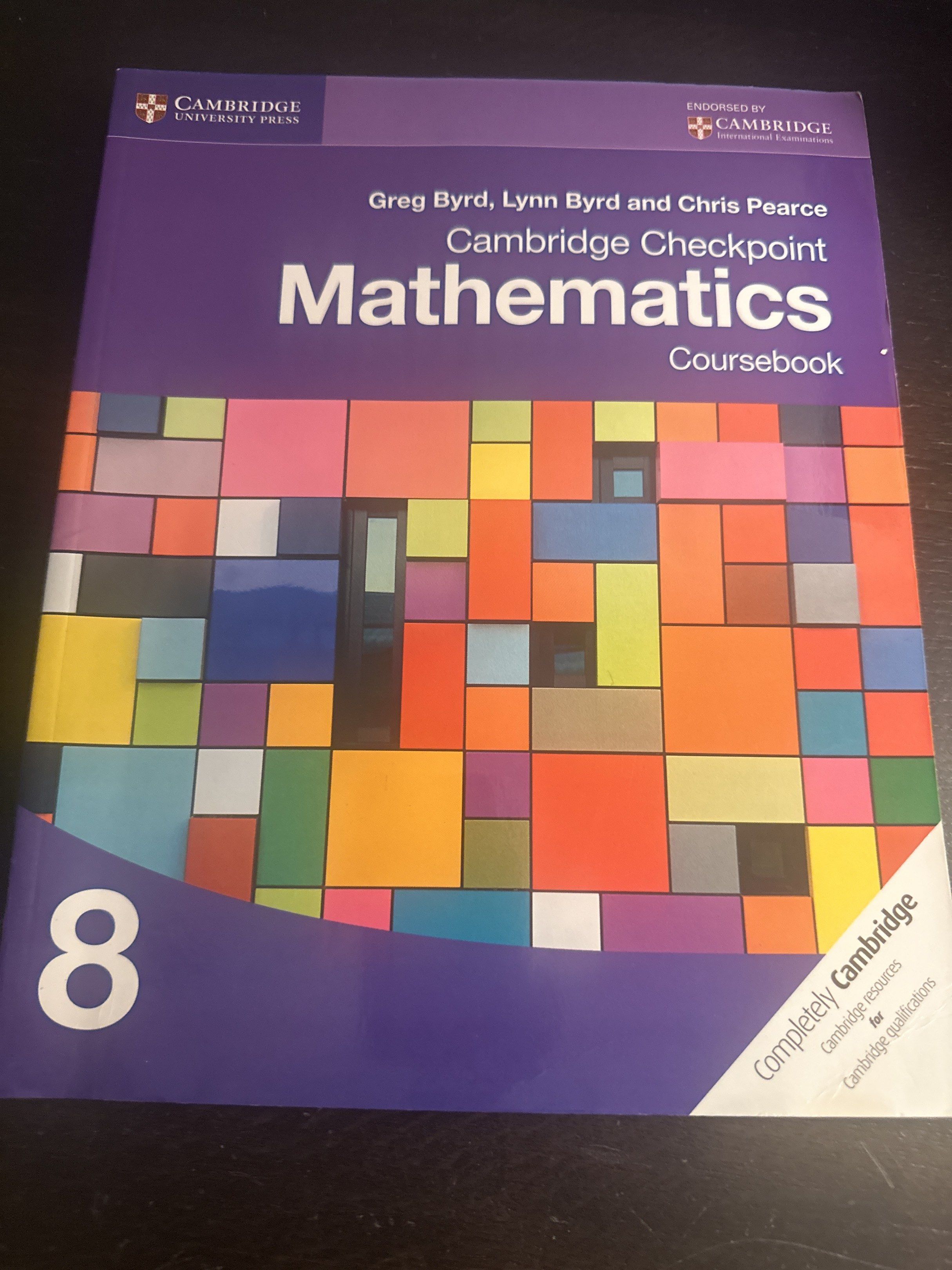 Cambridge Checkpoint Mathematics Coursebook - Grade 7 & 8, Hobbies ...