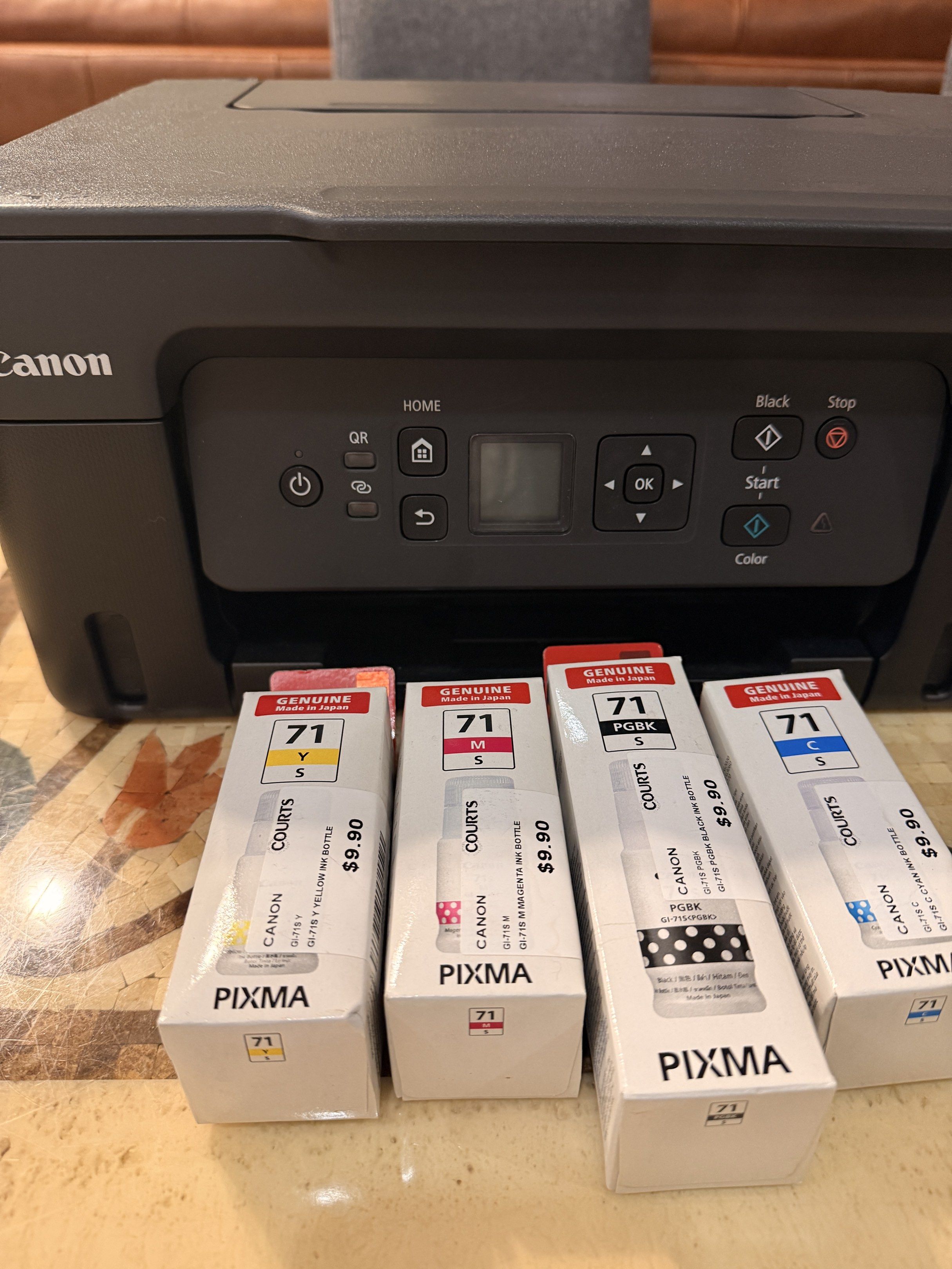 Canon PIXMA G3770 Multifunction Printer with Ink, Computers & Tech ...