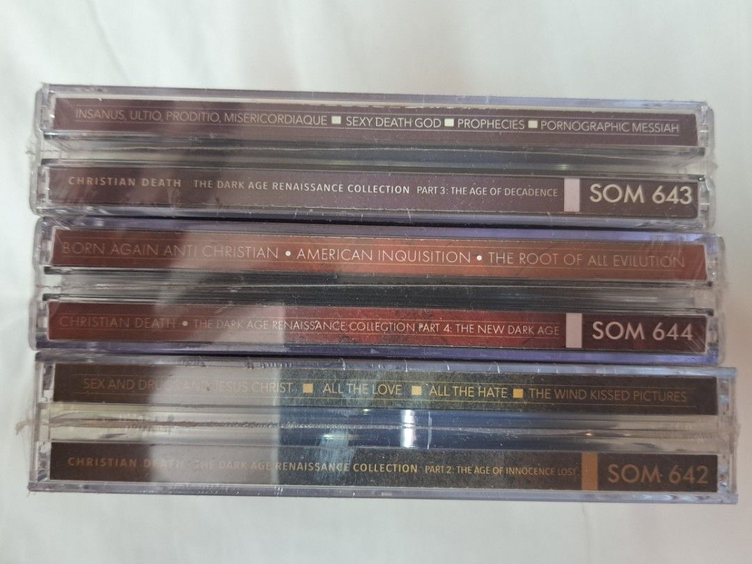 Christian Death- The Dark Age Renaissance Collection, Hobbies & Toys ...