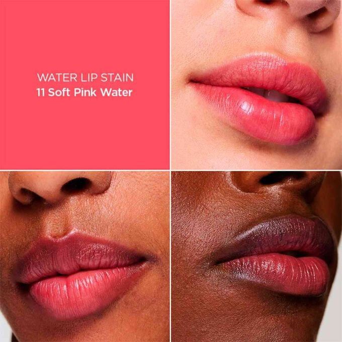 Clarins Water Lip Stain - 11 Soft Pink Water, Beauty & Personal Care ...