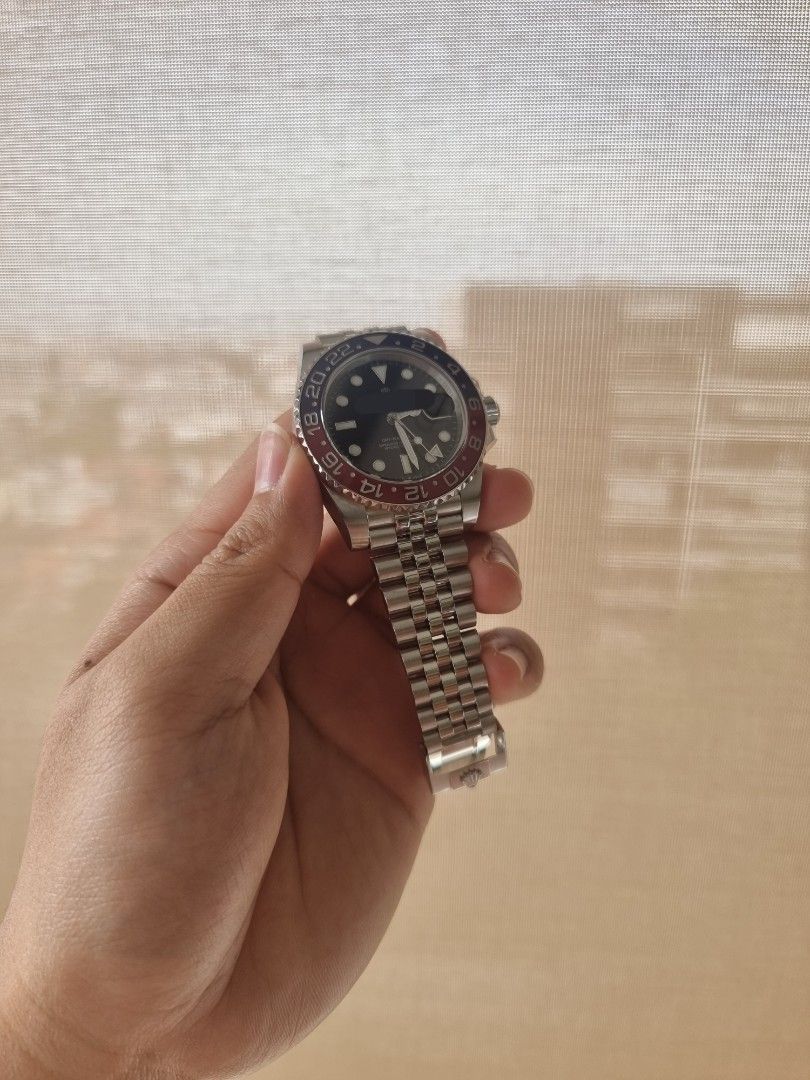 Clean+ Factory GMT-Master II Pepsi, Luxury, Watches on Carousell