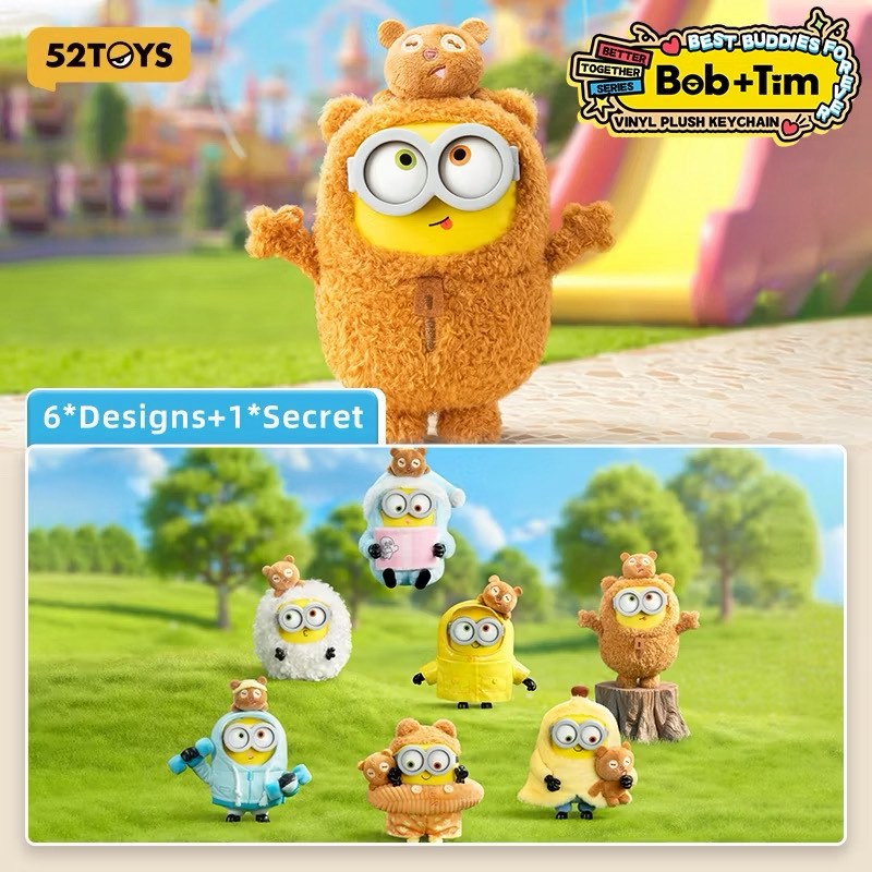 Confirmed Designs 52Toys Minions Better Together Bob Tim Series Figure ...