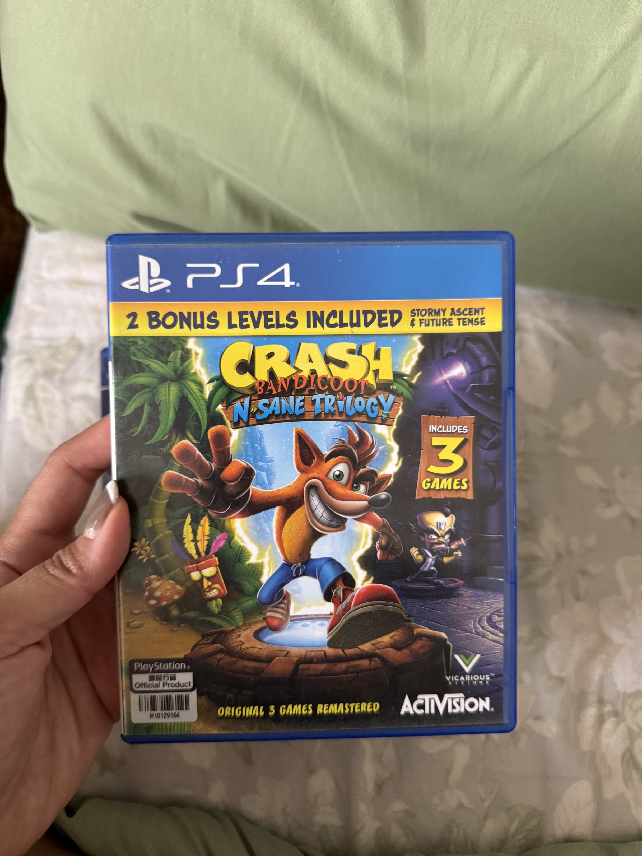 Crash Bandicoot N. Sane Trilogy - PS4, Video Gaming, Video Games ...