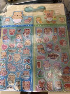 5 sheets for $1 Cute Kawaii Sticker Sheets - Assorted Designs, Hobbies ...