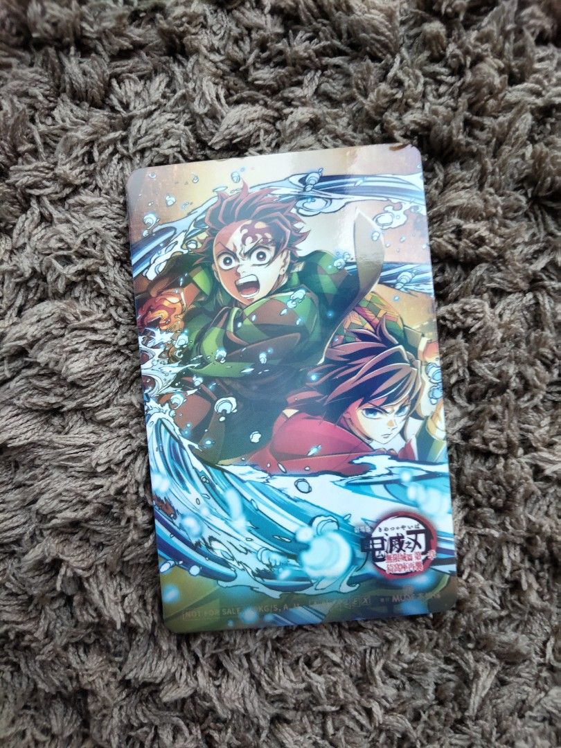 Demon Slayer Trading Cards - Set of 3, Hobbies & Toys, Toys & Games on ...