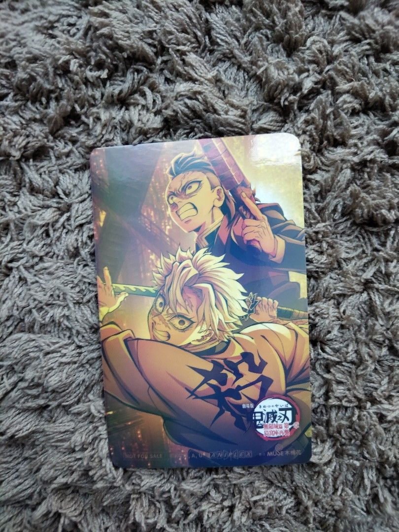 Demon Slayer Trading Cards - Set of 3, Hobbies & Toys, Toys & Games on ...