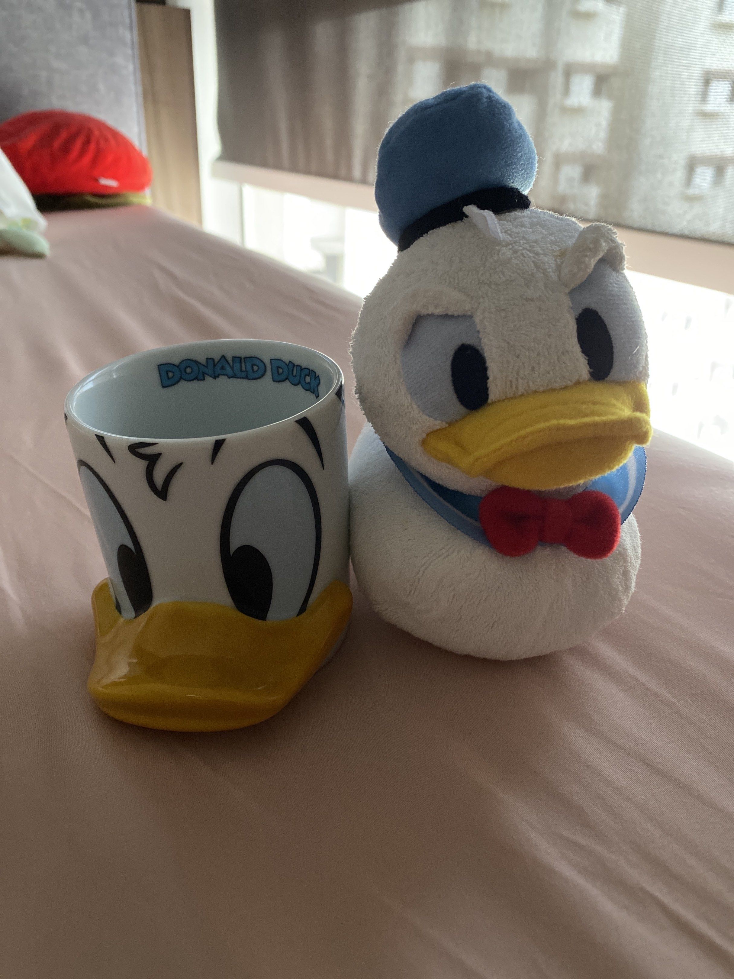 Disney Donald Duck Plush Toy and Mug, Hobbies & Toys, Toys & Games on ...