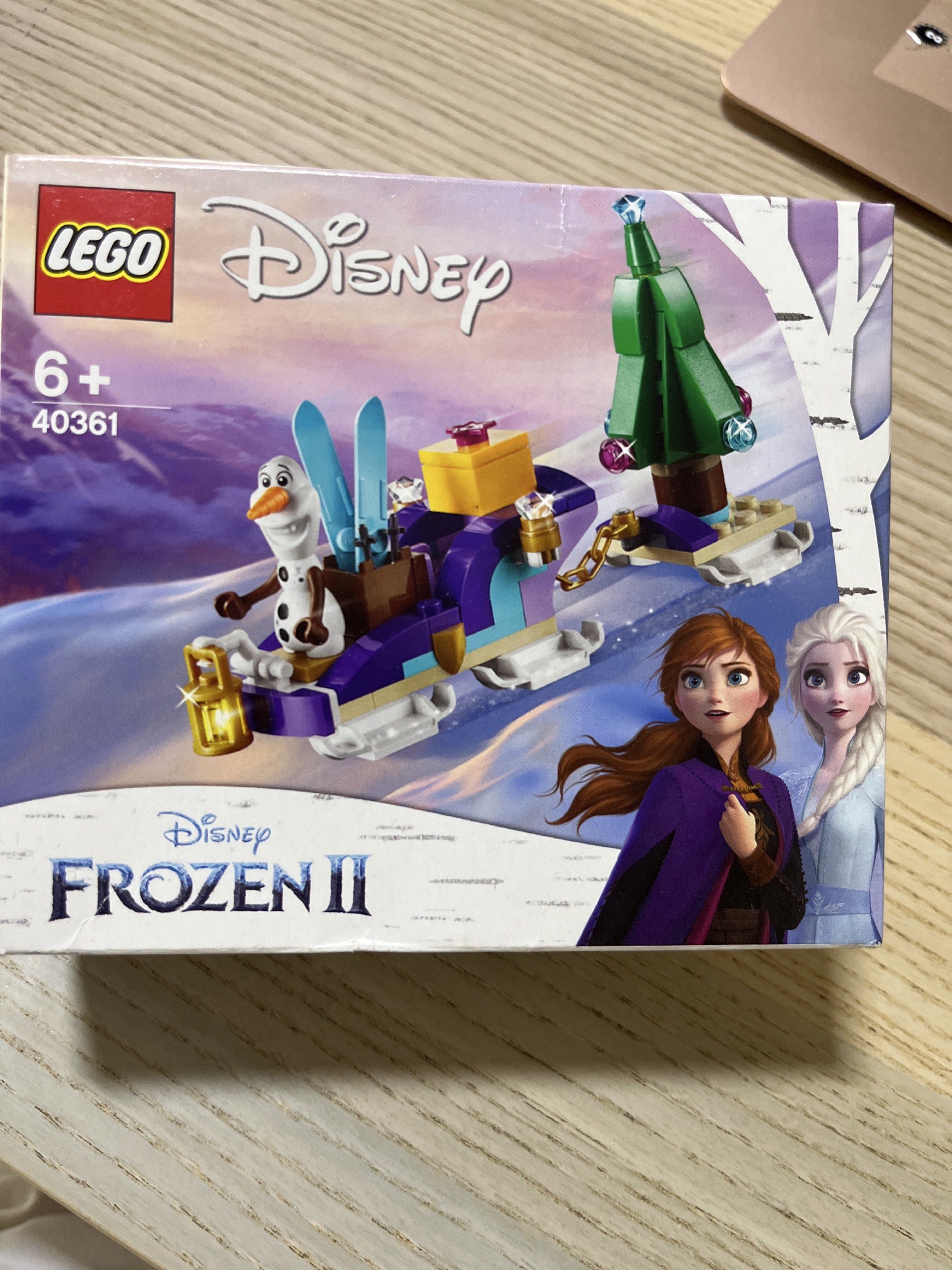 Disney Lego - Olaf , snow sleigh, Hobbies & Toys, Toys & Games on Carousell