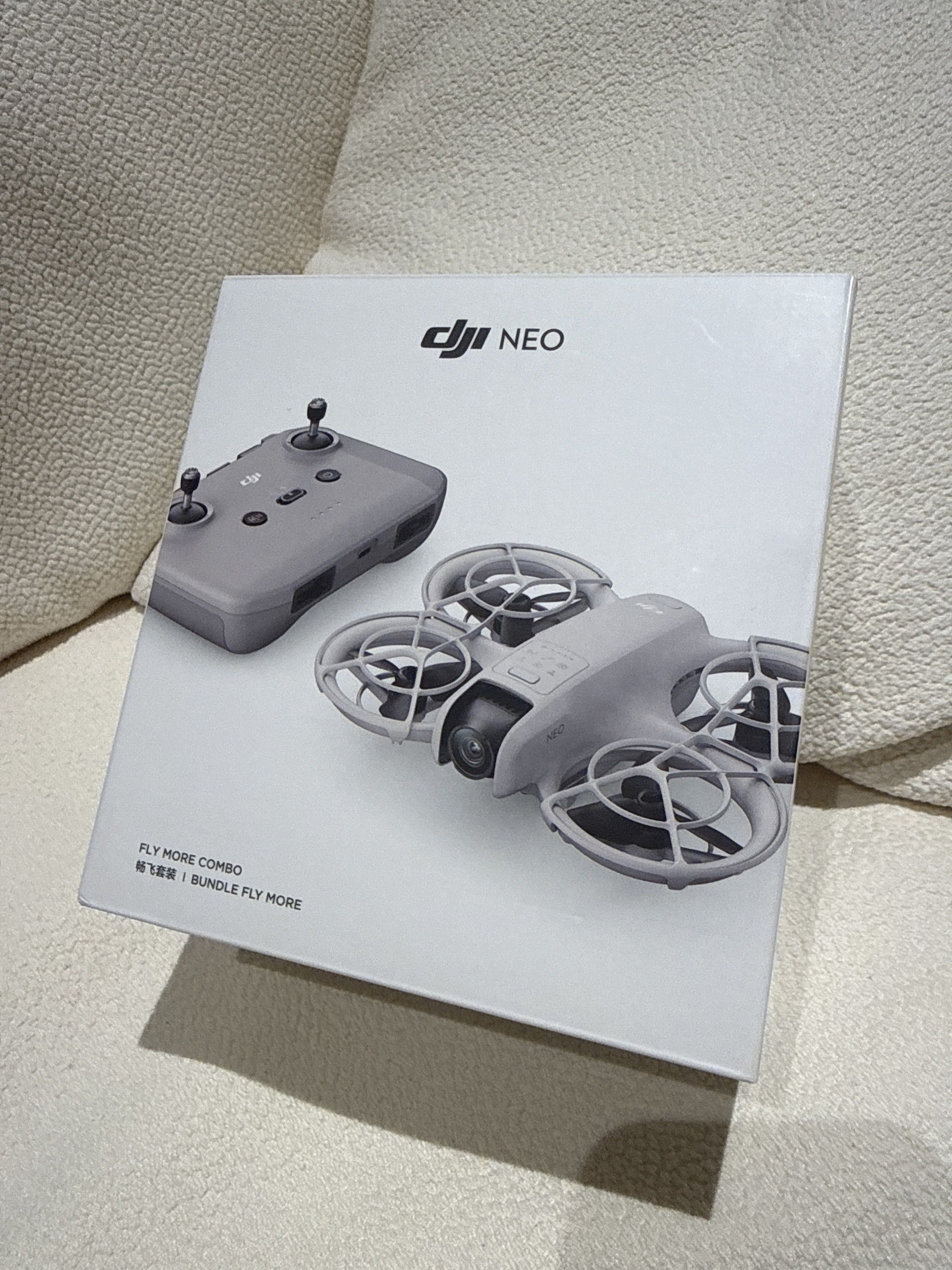 DJI Neo Fly More Combo Drone - like new, Photography, Drones on Carousell