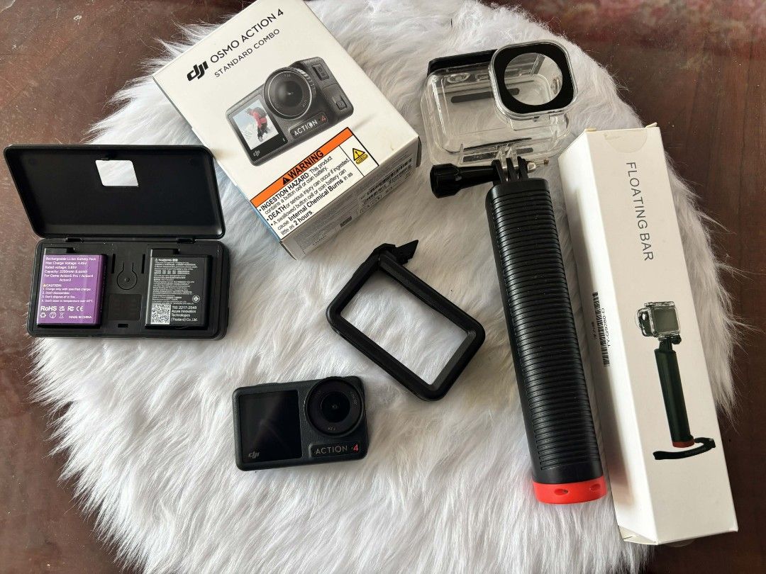 DJI Osmo Action 4 Standard Combo, Photography, Cameras on Carousell