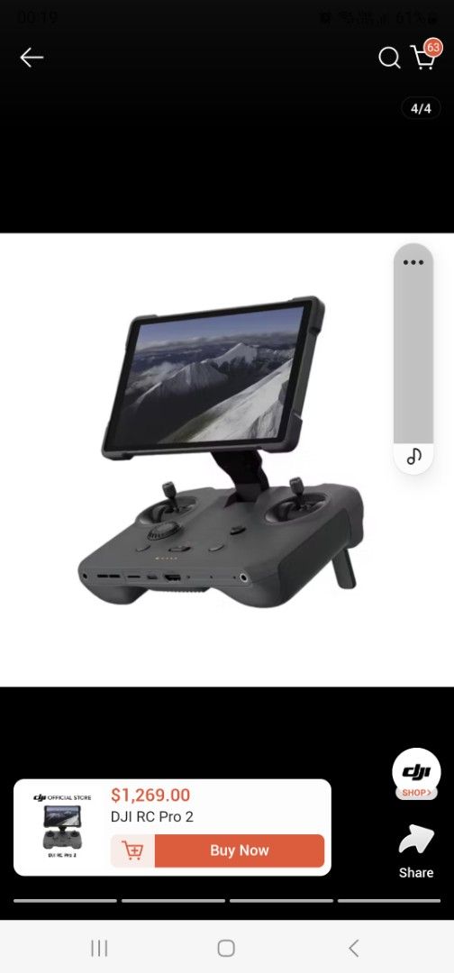 DJI RC Pro 2 Drone Controller, Photography, Drones on Carousell