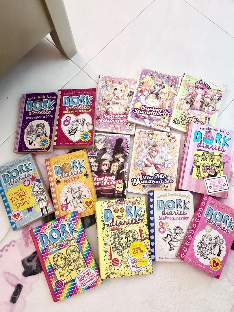 Dork diaries and Candy series comics, Hobbies & Toys, Books & Magazines ...