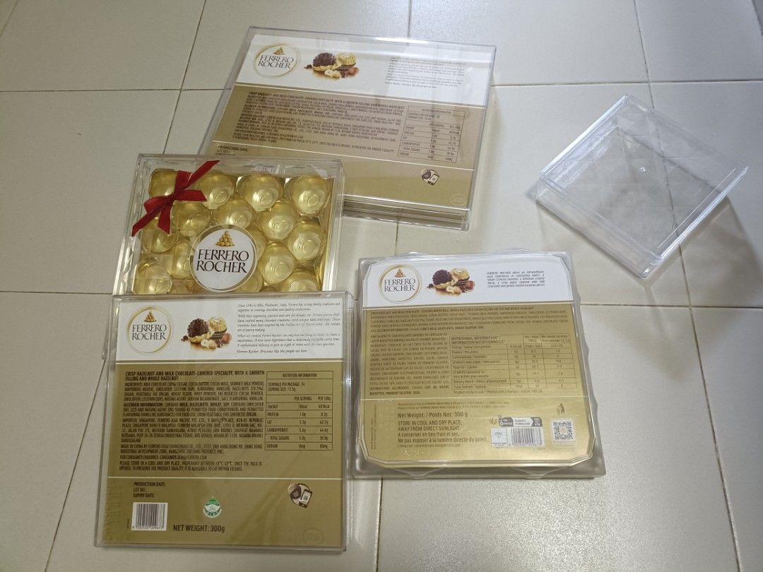 EMPTY Ferrero Rocher Chocolate Box (3x@$5), Everything Else on Carousell