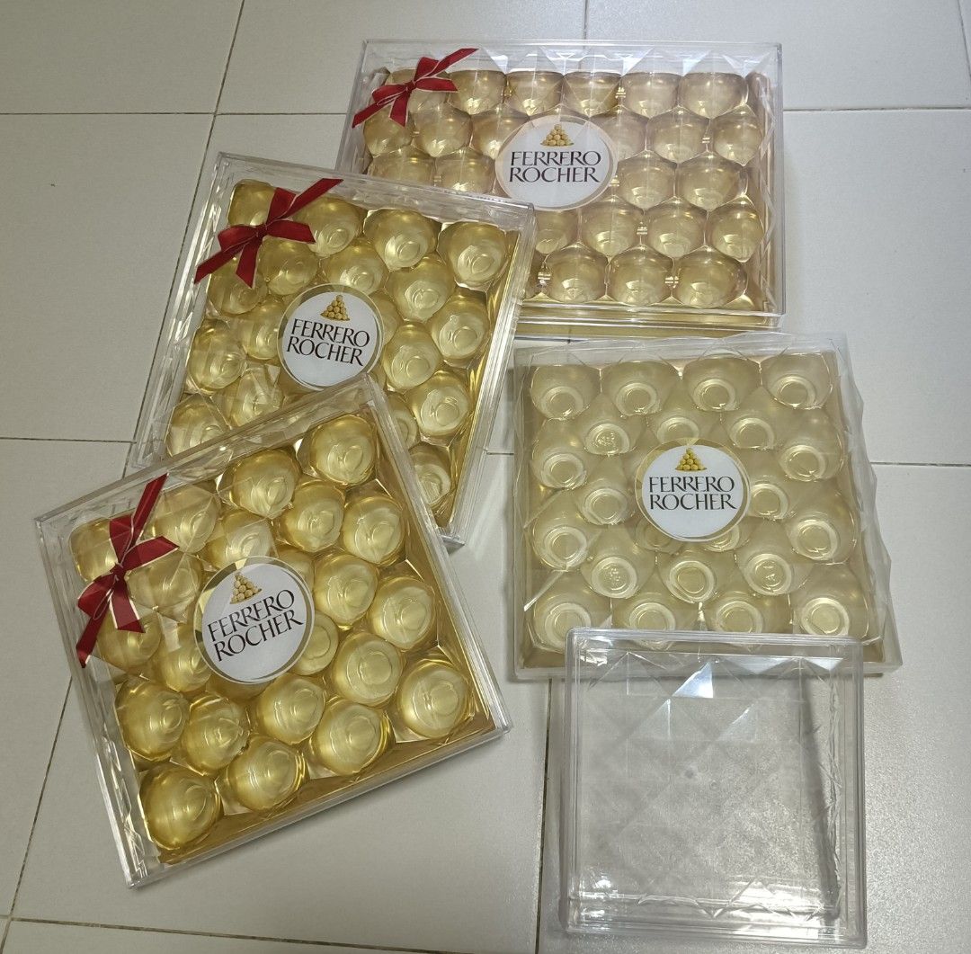 EMPTY Ferrero Rocher Chocolate Box (3x@$5), Everything Else on Carousell