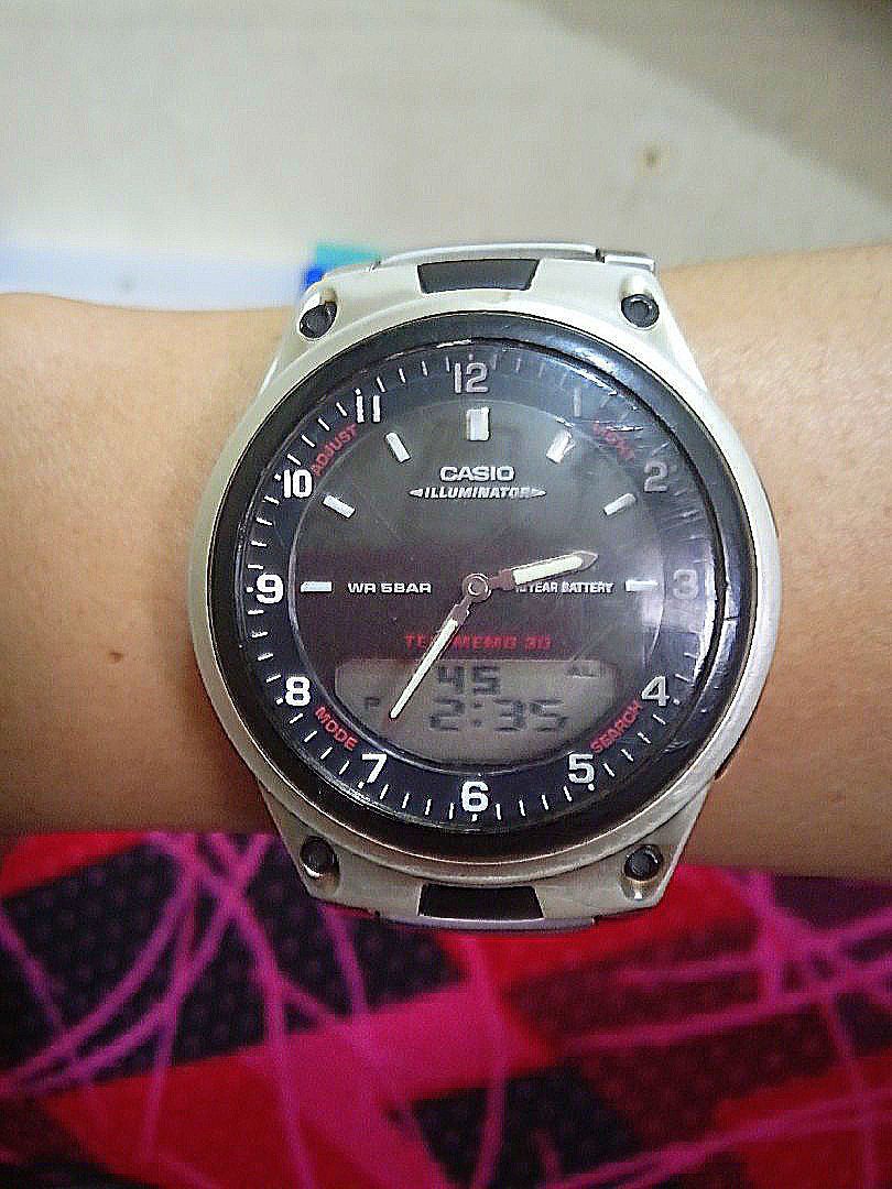 "For Sale"Casio Telememo 50 World Time Watch, Men's Fashion, Watches ...