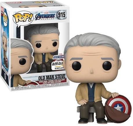 Funko Pop Old Man Steve Captain America Amazon exclusive, Hobbies ...