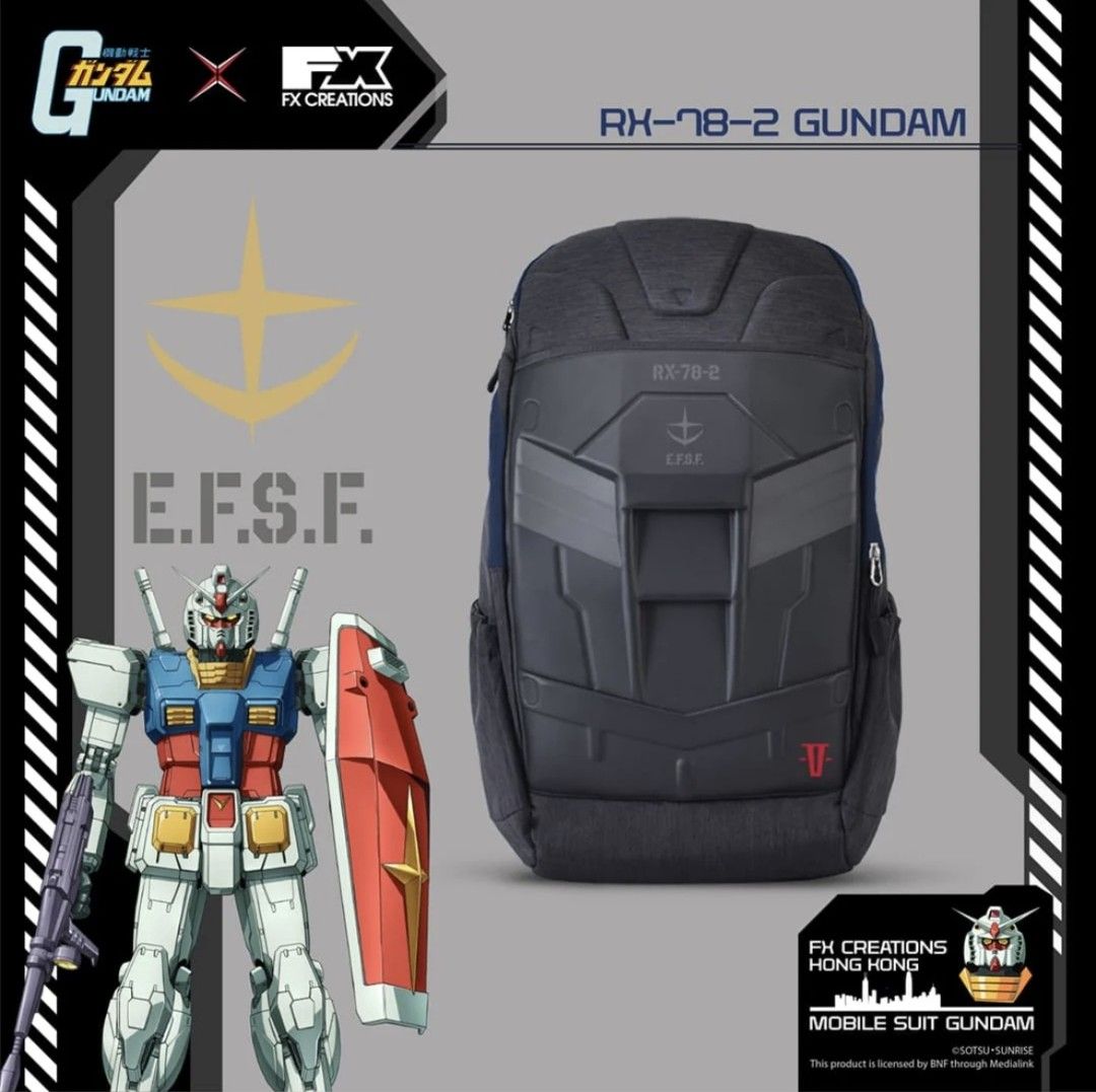 Bandai x FX Creations Gundam EFSF RX-78-2 Limited Edition Backpack ...
