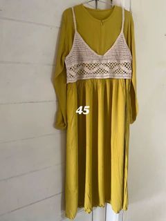 Gamis twill Dijual | Beli 100+ Gamis twill online | Carousell Indonesia