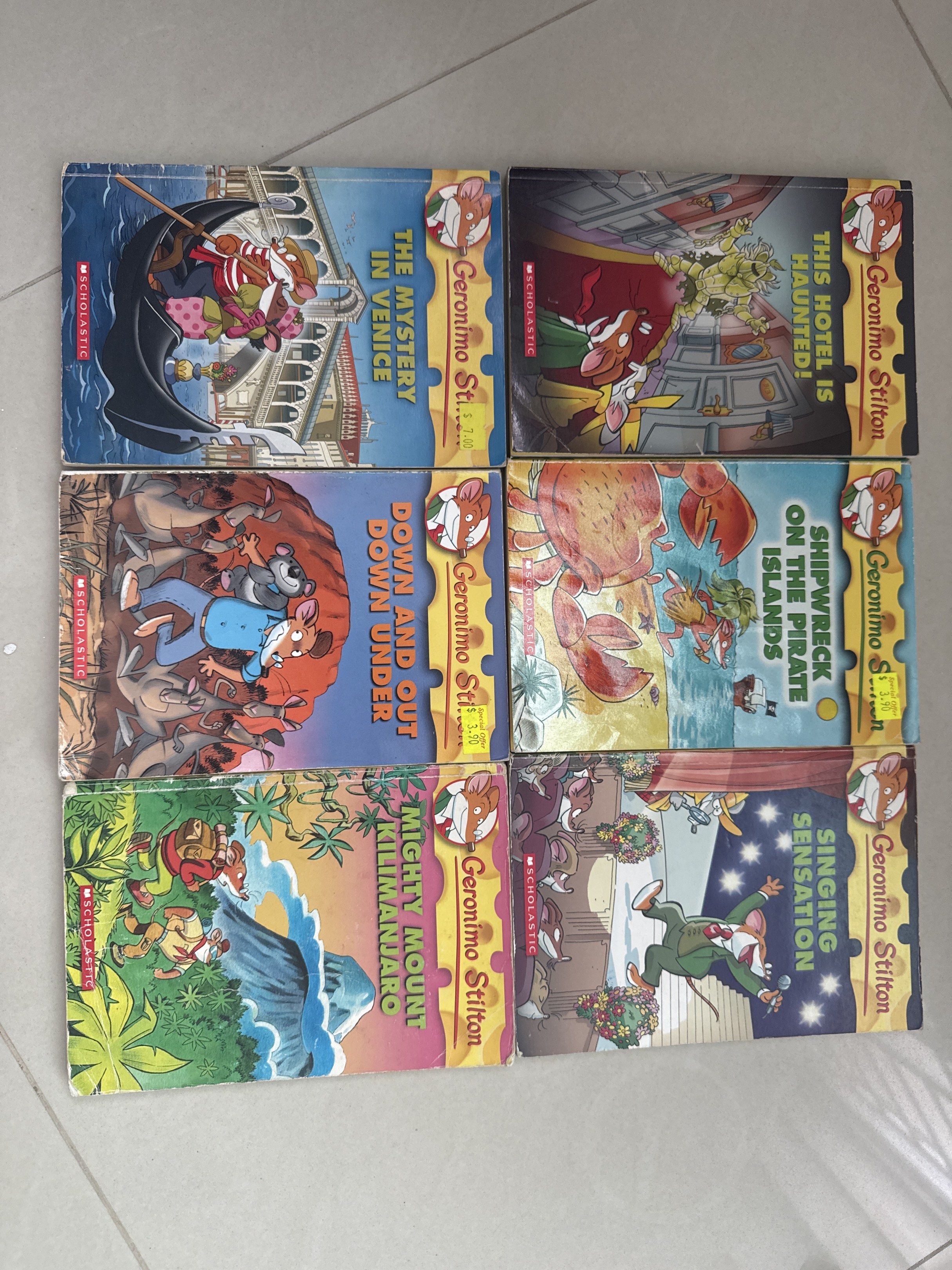 Geronimo Stilton Book Collection - Various Titles, Hobbies & Toys ...