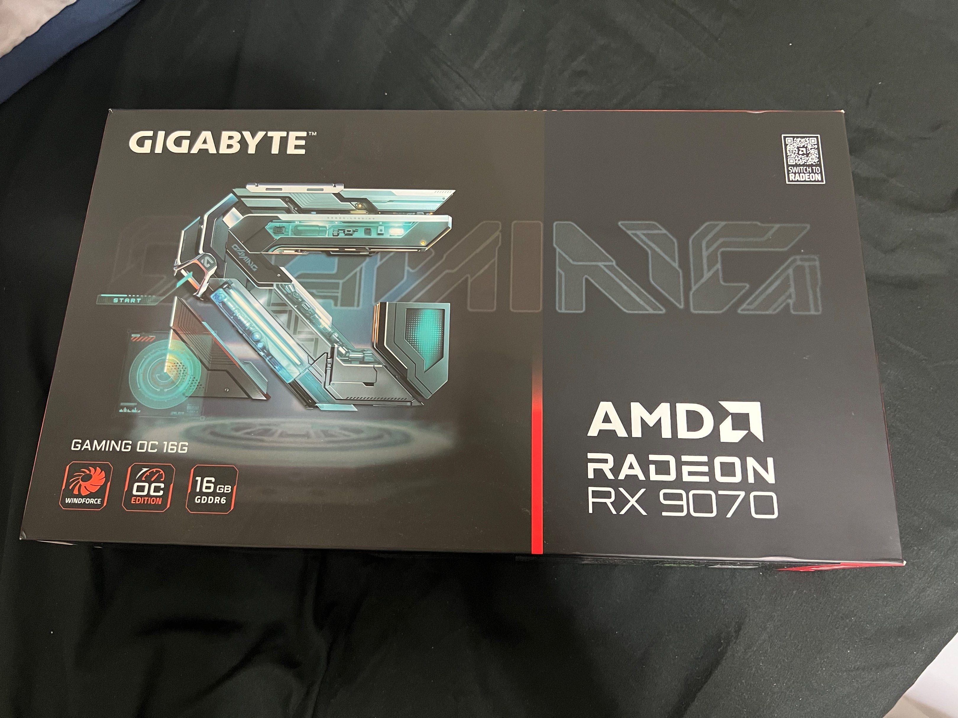 Gigabyte AMD Radeon RX 9070 OC 16GB Graphics Card, Computers & Tech ...