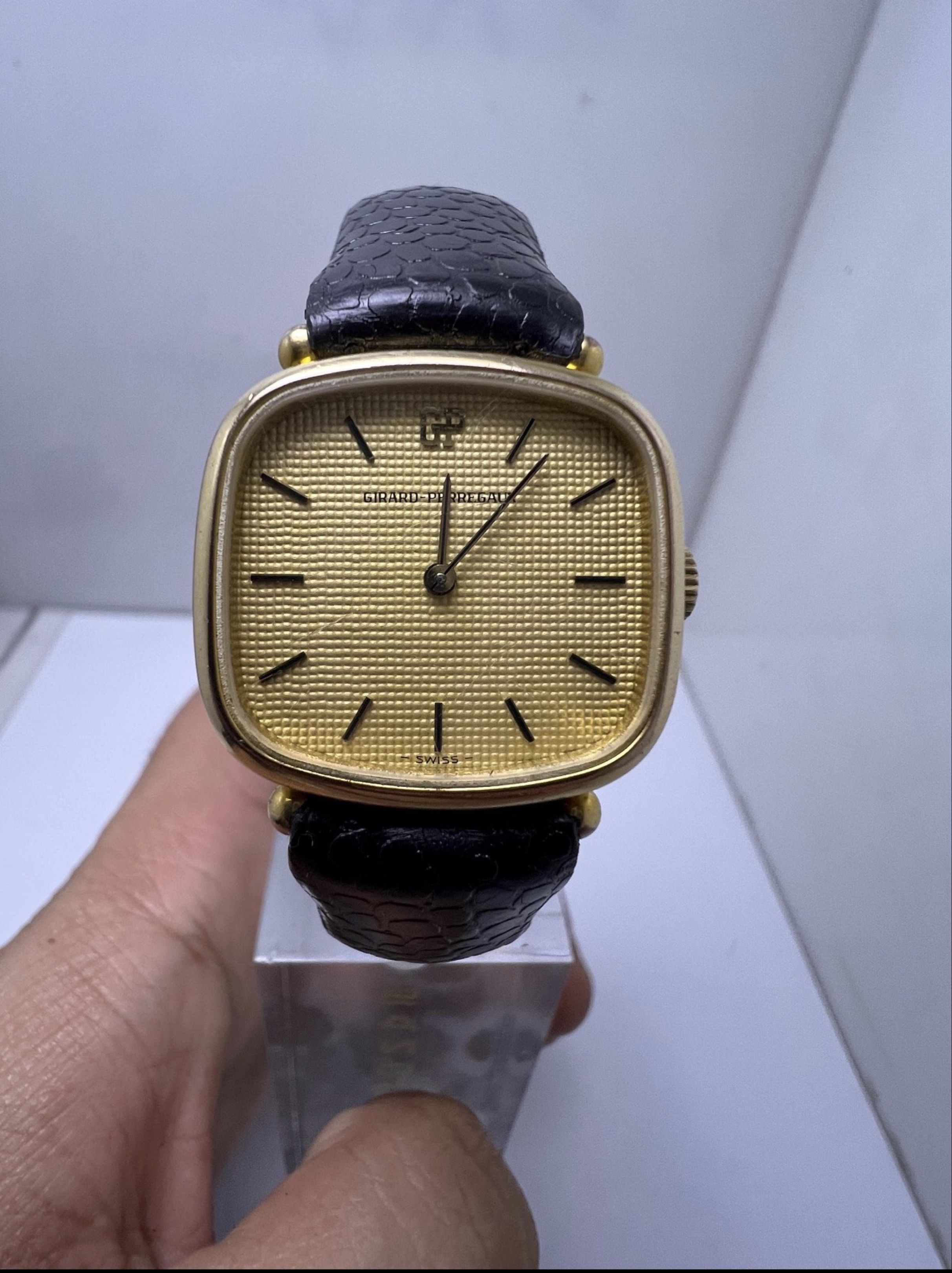 Girard Perregaux Gold Manual Winding Watch, Luxury, Accessories on ...