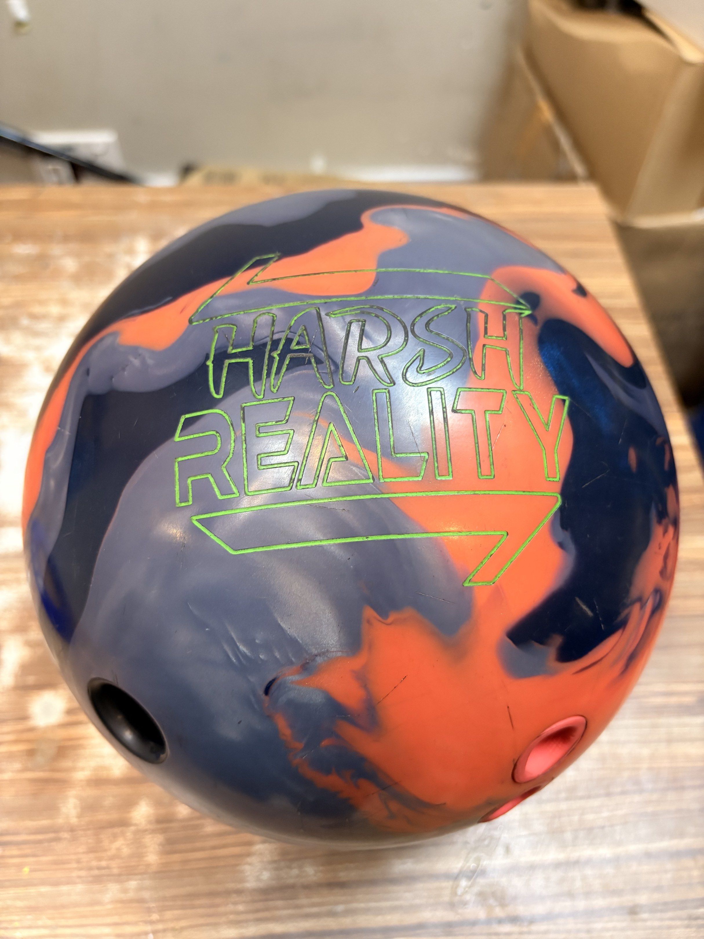 Global Harsh Reality Bowling Ball, Sports Equipment, Sports & Games ...