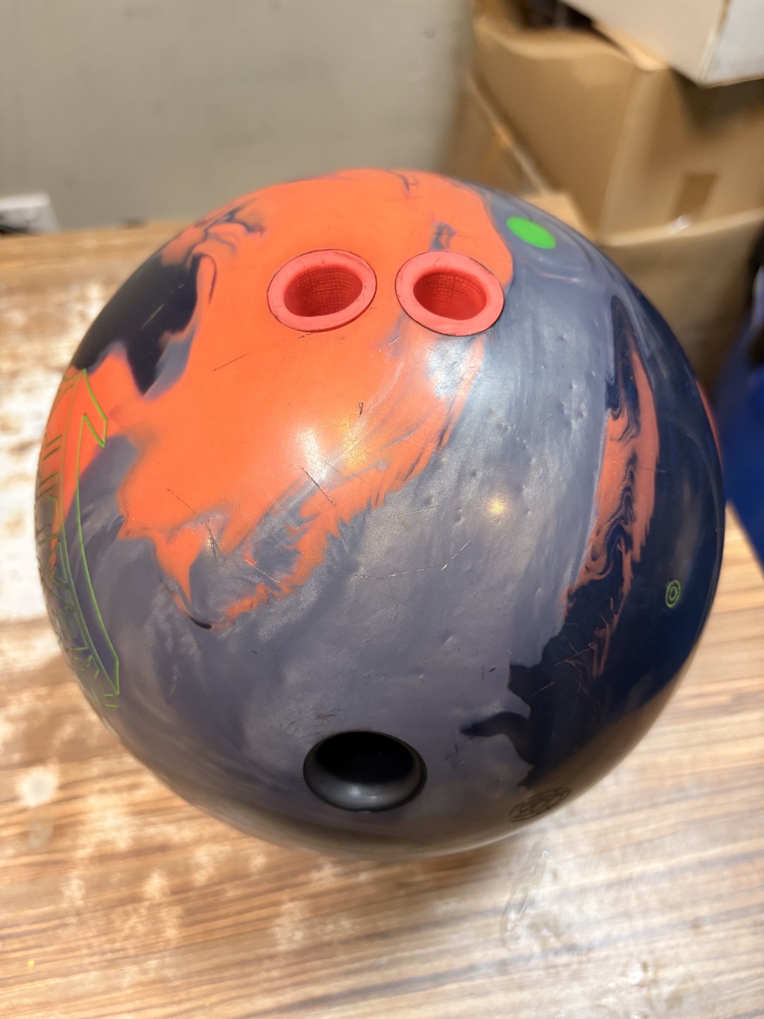 Global Harsh Reality Bowling Ball, Sports Equipment, Sports & Games ...