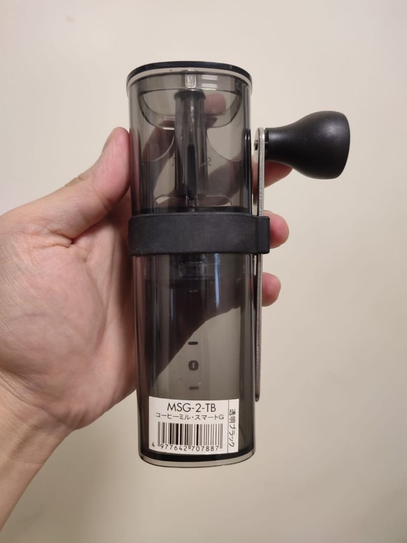 Hario Smart G Clear Coffee Hand Grinder Mill 手磨咖啡機, 家庭電器, 廚房電器, 咖啡機及咖啡壺 ...