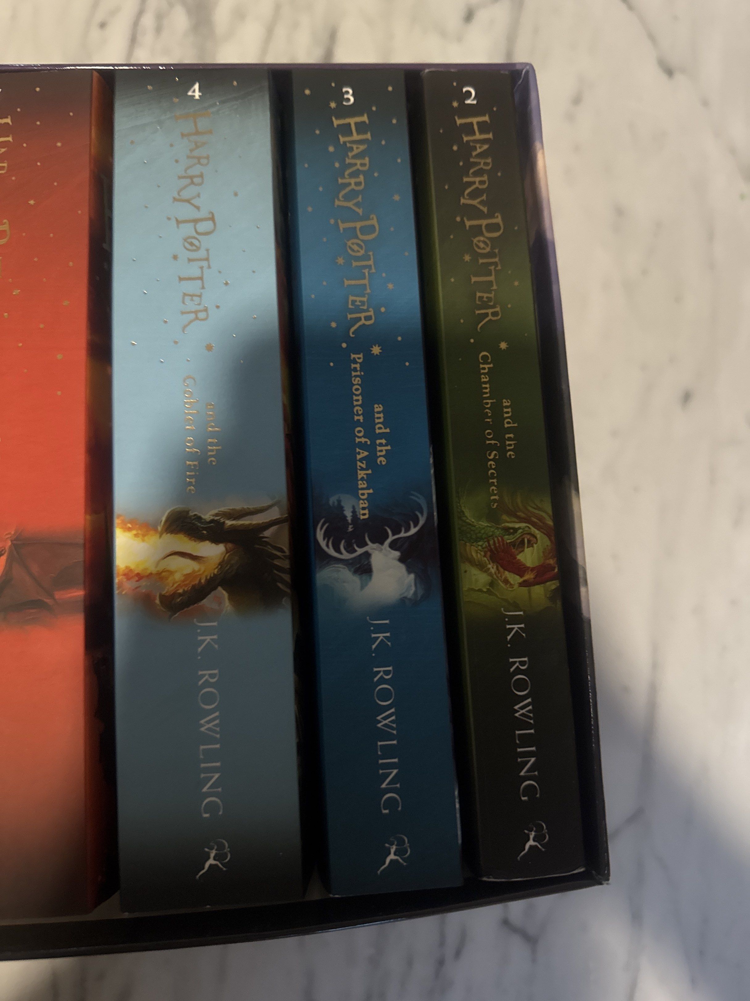 Harry Potter Complete Book Set by J.K. Rowling, Hobbies & Toys, Books ...