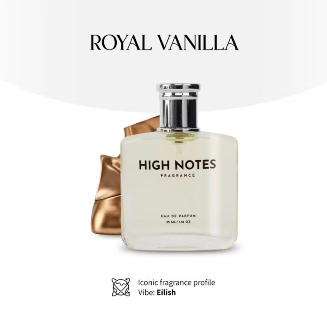 High Notes Royal Vanilla Eau de Parfum 35ml, Beauty & Personal Care ...