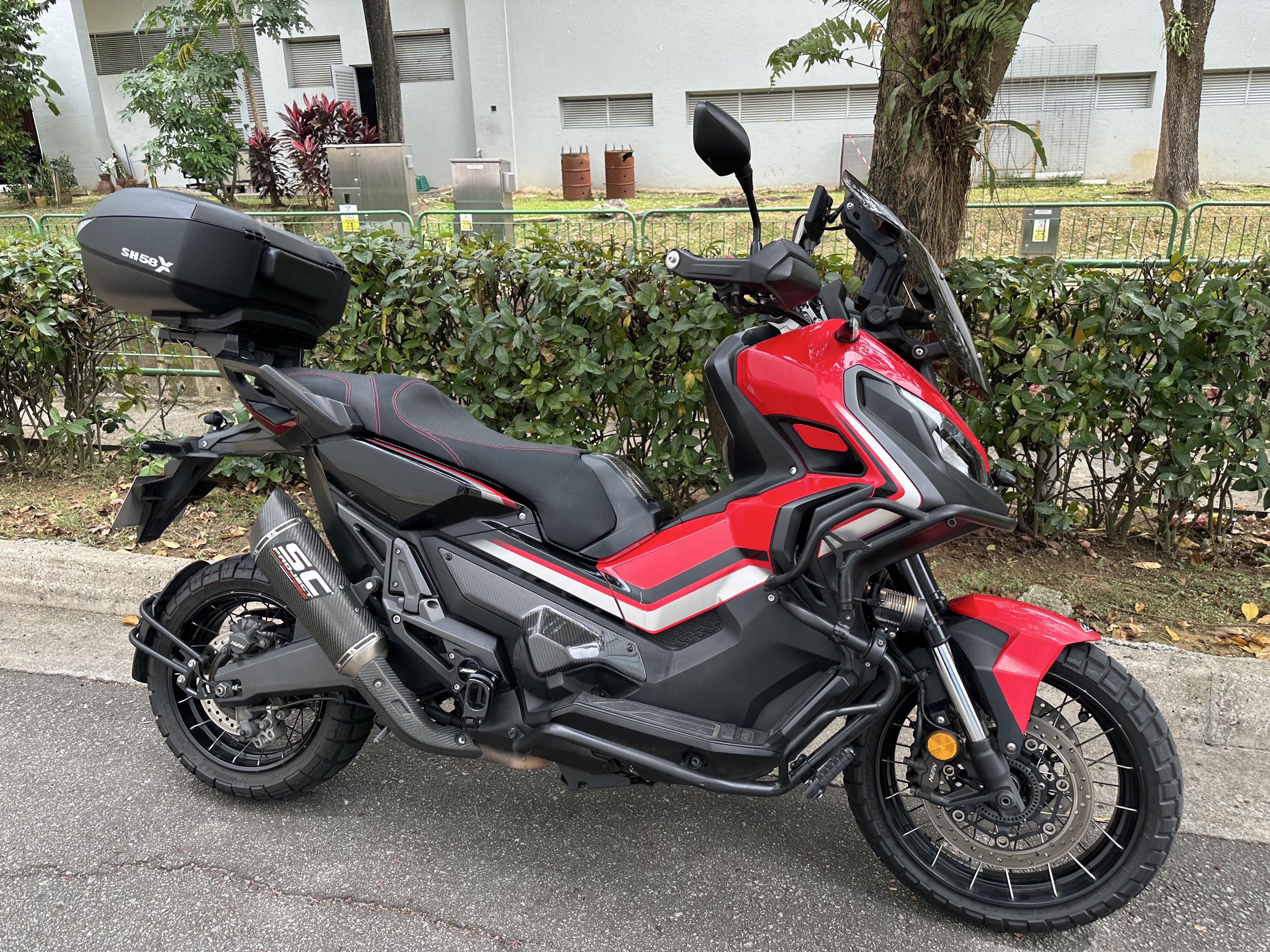 Honda X-Adv 750 With LTA Approved SC Project Exhaust. Genuine Low ...