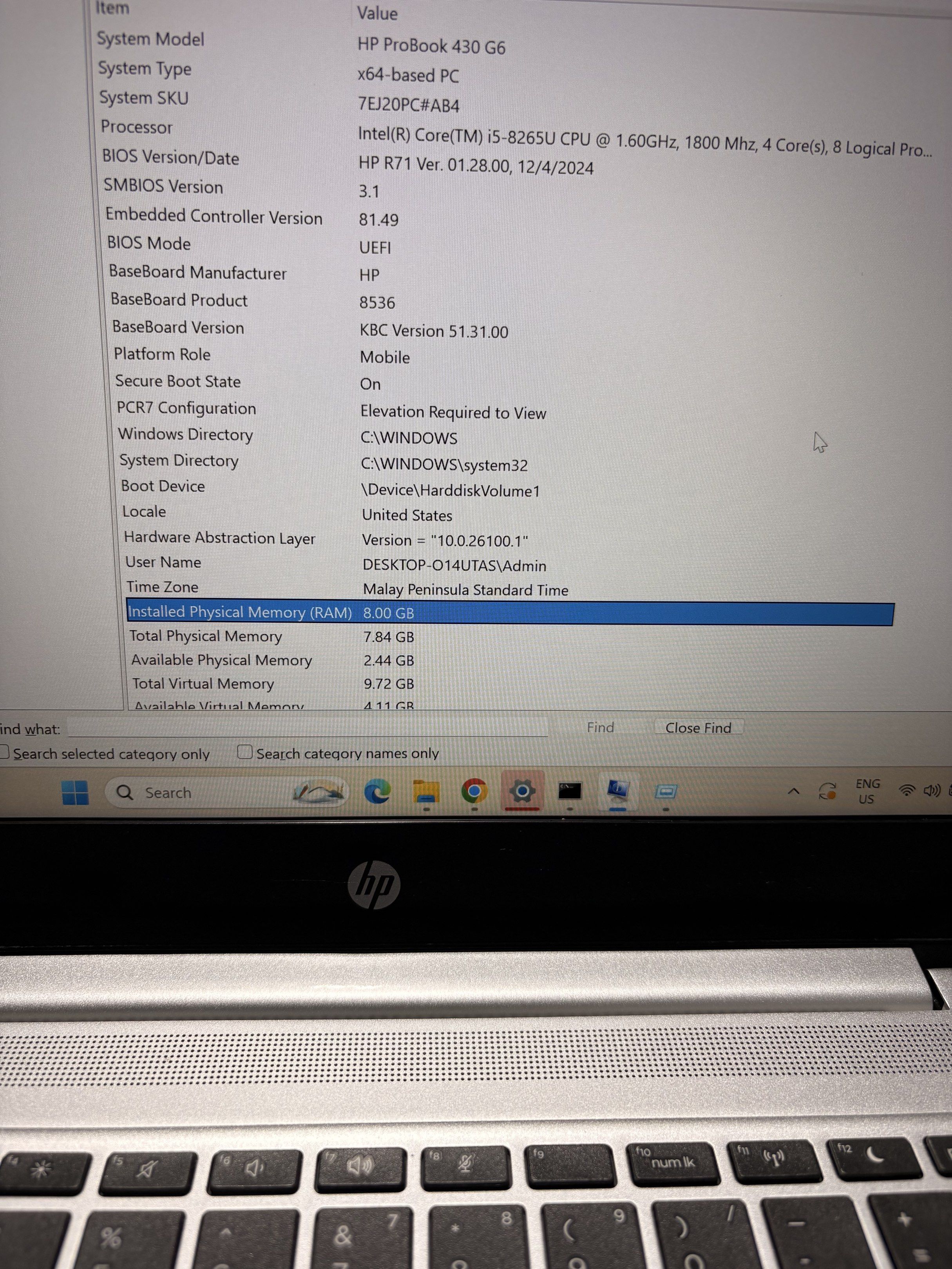 HP ProBook 430 G6 - Windows 11 Pro, Computers & Tech, Laptops ...