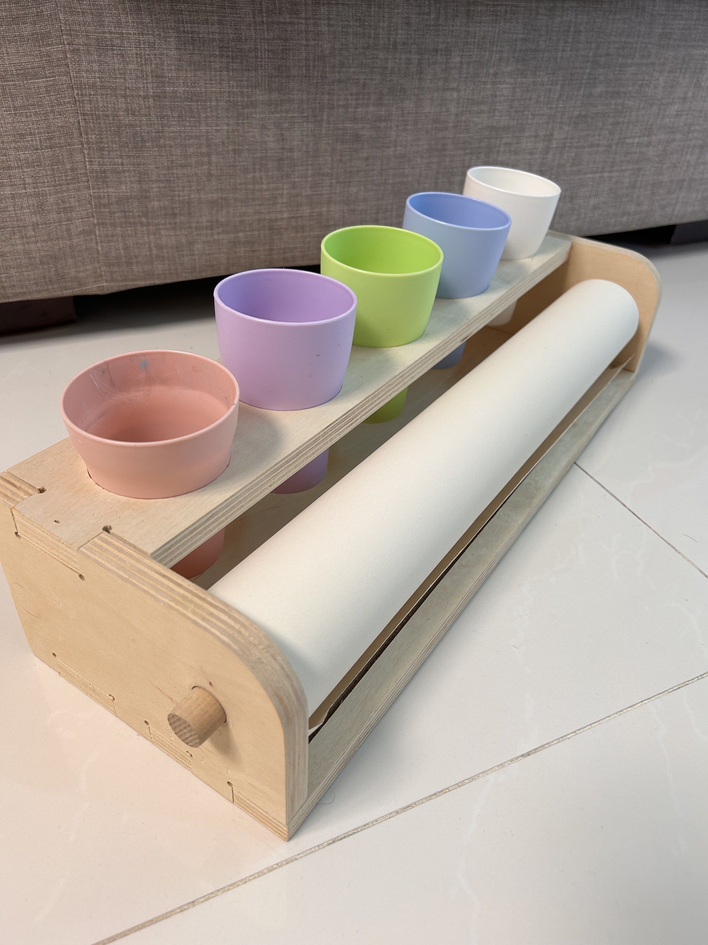 Ikea mala paper roll art, Hobbies & Toys, Art & Prints on Carousell