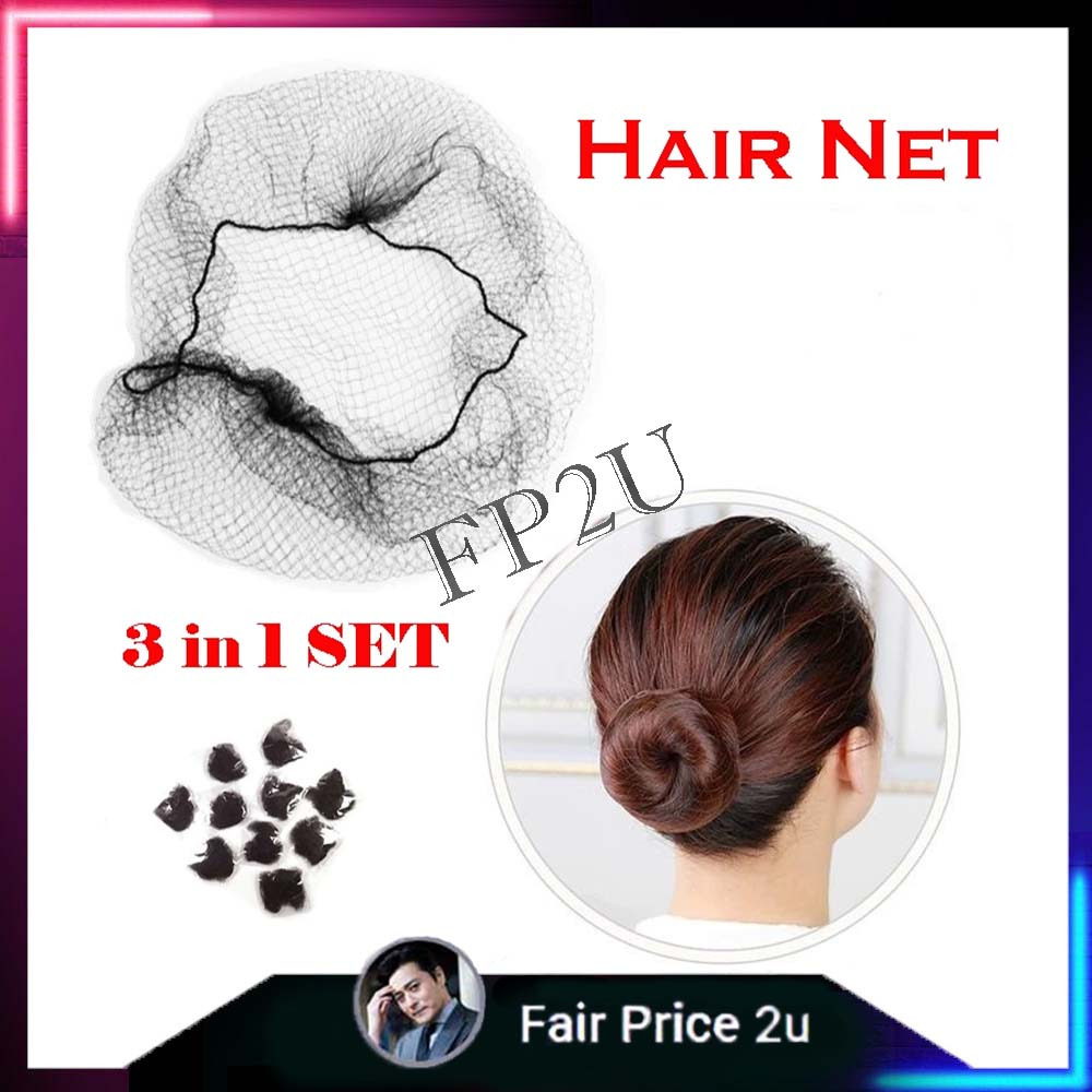 Invisible Soft Elastic Hair Net Girls DIY Simple Hair Styling Tools ...