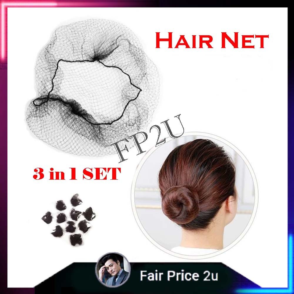 Invisible Soft Elastic Hair Net Girls DIY Simple Hair Styling Tools ...