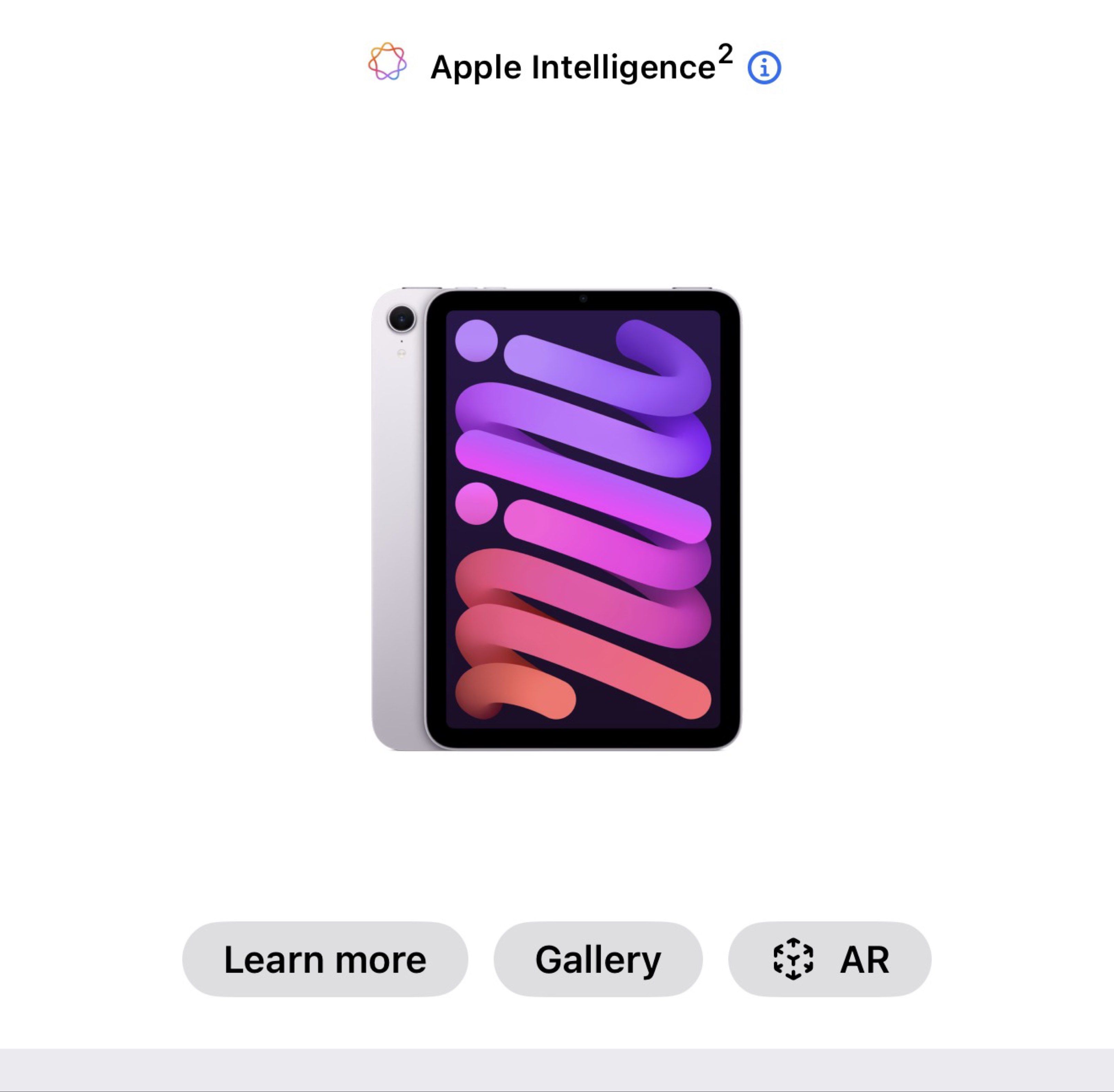 iPad mini (A17 Pro) 8.3" WiFi (2024) 128GB Purple, Mobile Phones ...