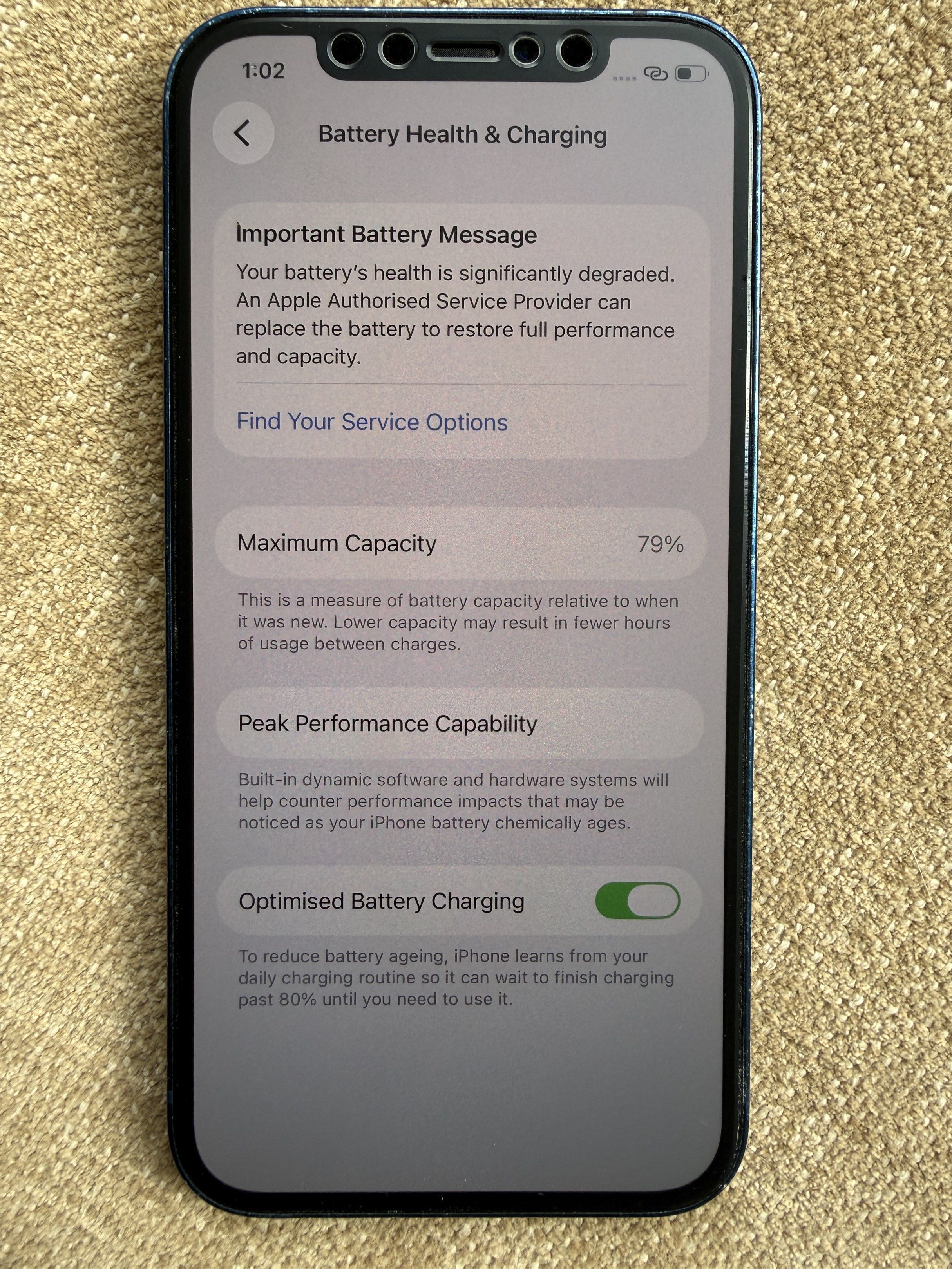 iPhone 12 Blue 256GB, Mobile Phones & Gadgets, Mobile Phones, iPhone ...