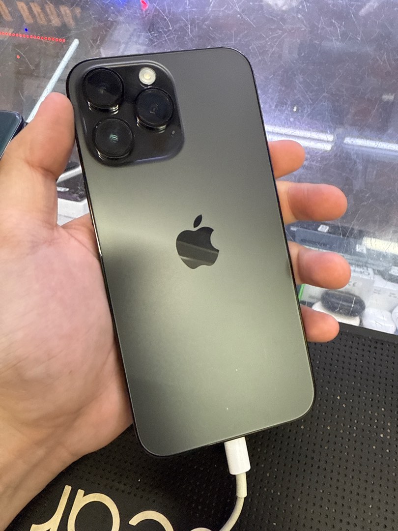 iPhone 14 Pro Max Space Black 128GB, Mobile Phones & Gadgets, Mobile ...